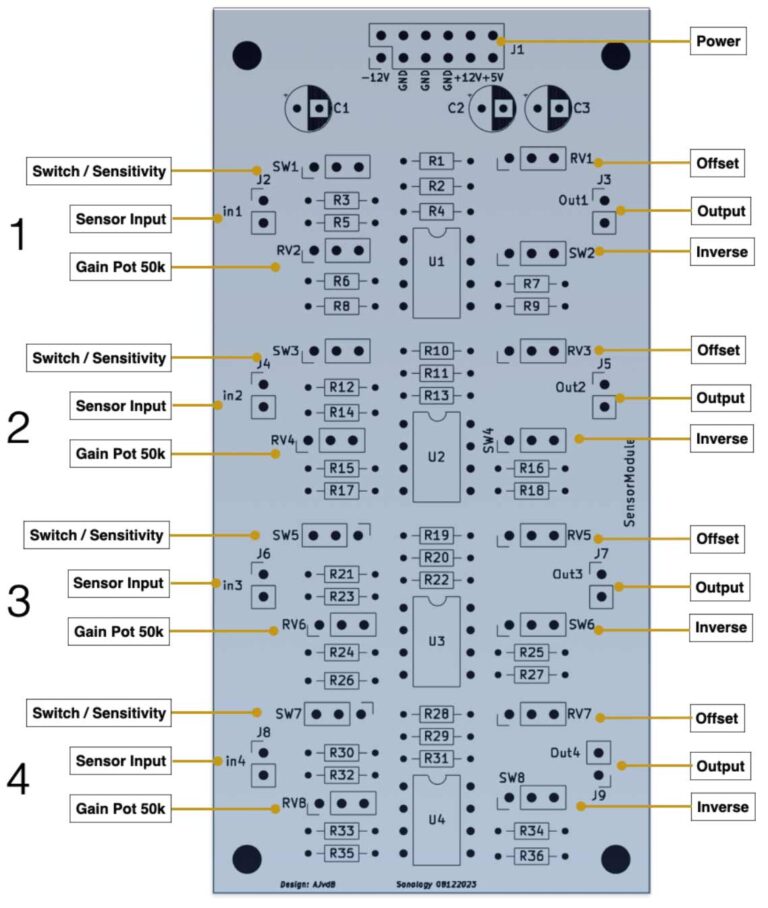 Analog Sensor Module – Technology for Art and Education
