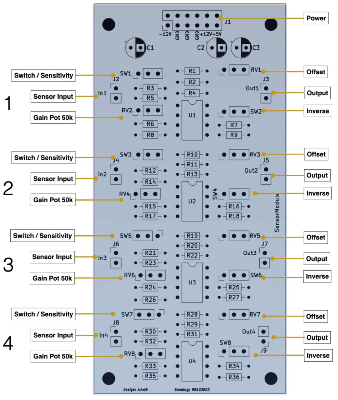 Analog Sensor Module – Technology for Art and Education